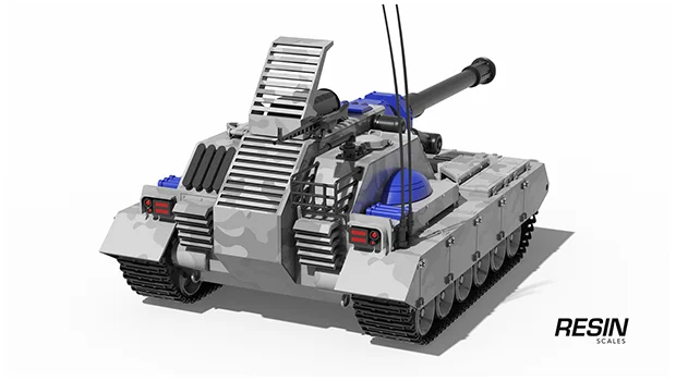 Tank Destroyer Germany Red alert 2 1:35 Resin Kit | Resinscales ...