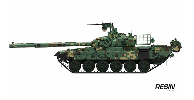 Pendekar PT-91M Poland Malaysia main battle tank 1:35 scale resin kit | Resinscales | Preorder Only