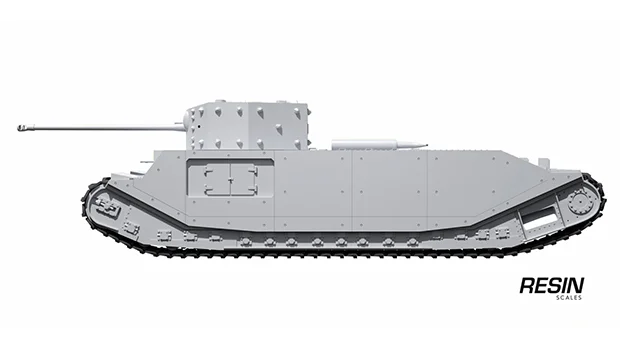 TOG II British super heavy tank 1:35 Resin Kit | Resinscales | Preorder ...
