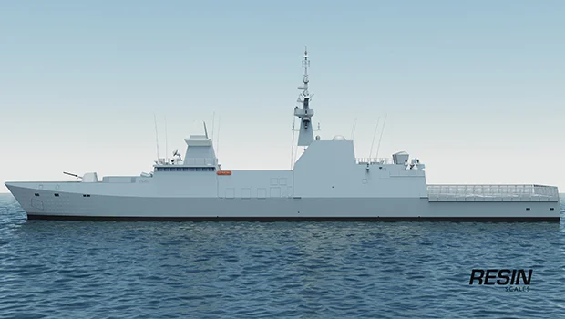 RSS STEADFAST Frigate Singapore 1:350 Resin Kit | Resinscales ...