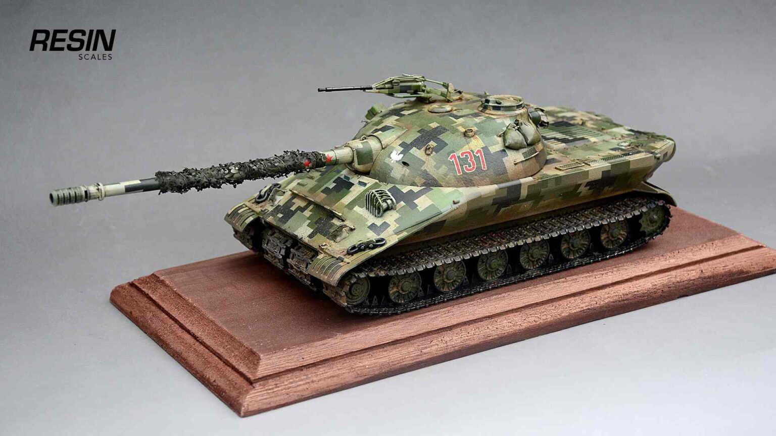 OBJ 703 II WoT 1:35 Resin Kit (2 Guns in a Turret) - Model – ResinScales