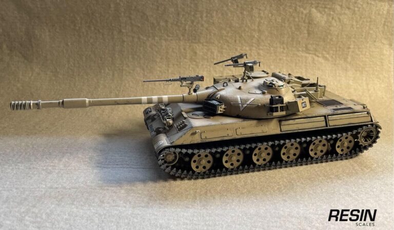 OBJ 703 II WoT 1:35 Resin Kit (2 Guns in a Turret) - Model – ResinScales