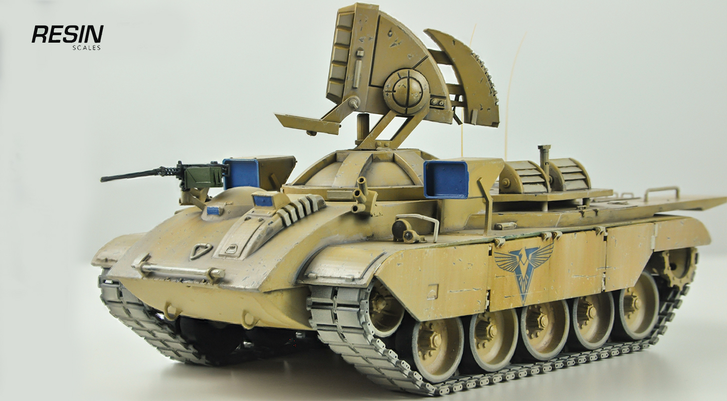 Prism Tank (Red Alert 2) 1:35 Scale Resin Kit