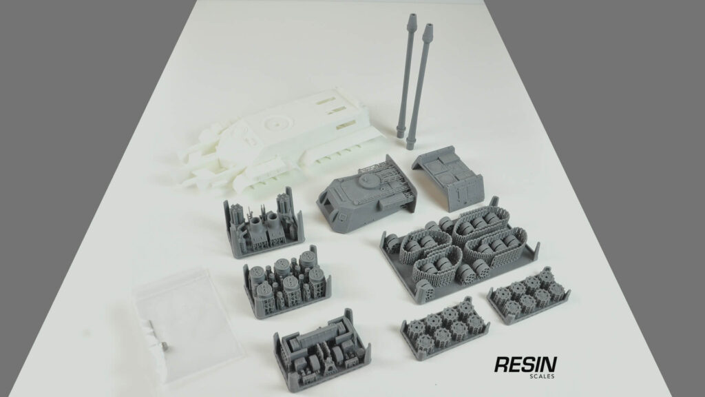 Apocalypse Red Alert 2 Soviet Tank 1:35 Resin Kit - Resinscales