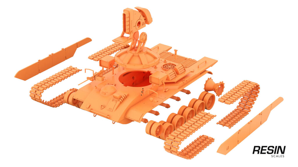 Prism Tank (Red Alert 2) 1:35 Scale Resin Kit