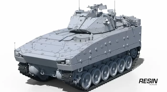 Bionix II 2 Man Turret (2MT) Singapore 1:35 Resin Kit - Resinscales